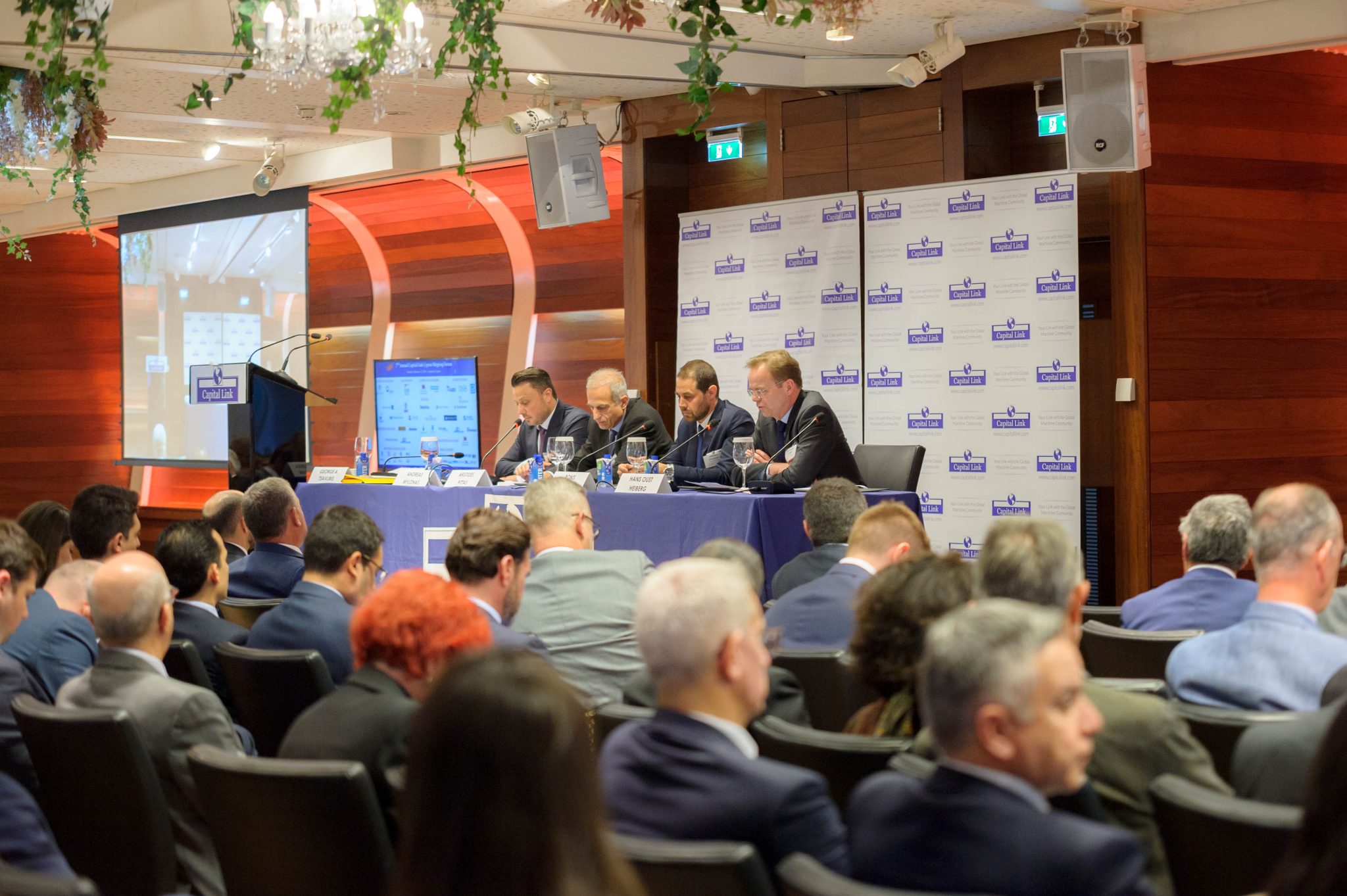 7th Annual Capital Link Cyprus Shipping Forum | Andreas Mylonas as a ...